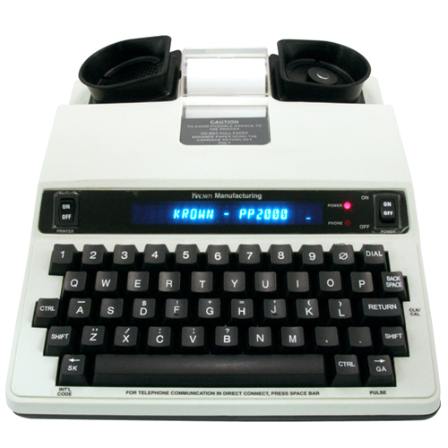 TTY with Printer for Front Desk | Hotel ADA